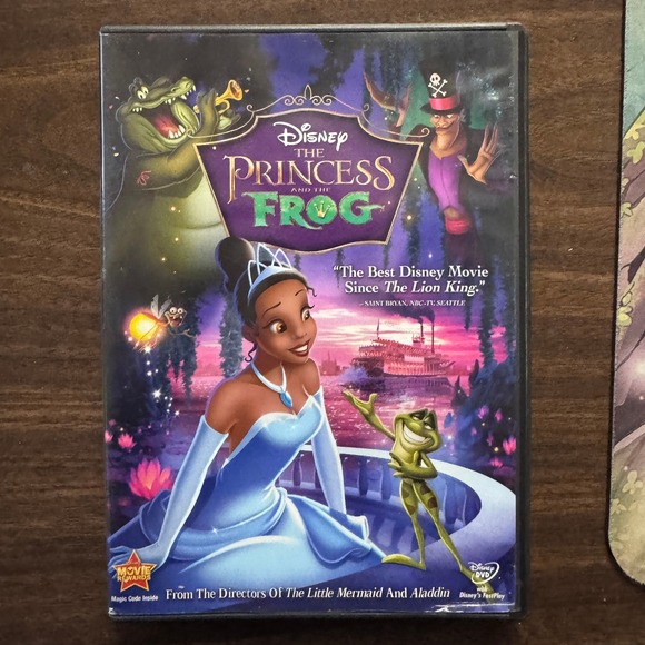 Disney | Media | Disney The Princess And The Frog Dvd Movie Tiana ...
